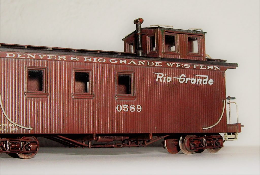 D&RGW Caboose Type 3 – Rocky Mountain Model Railroad Studio