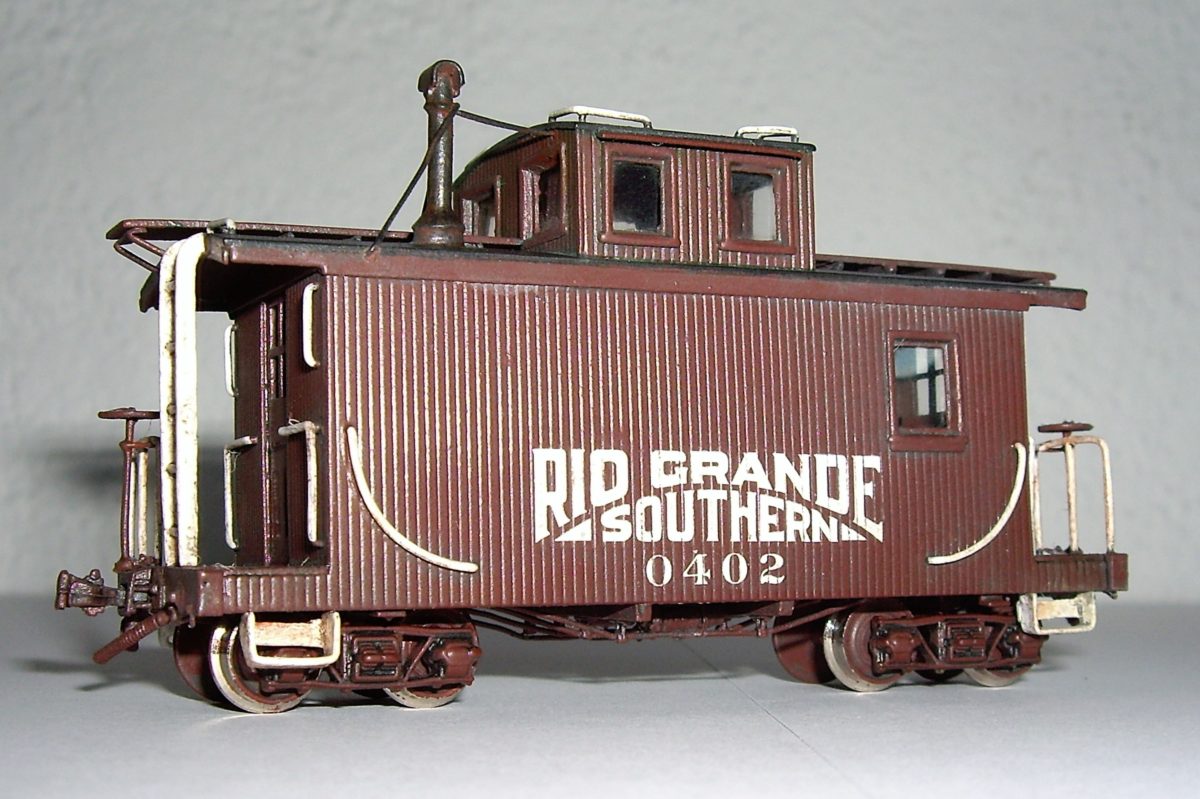 RGS Caboose #0402 – Rocky Mountain Model Railroad Studio